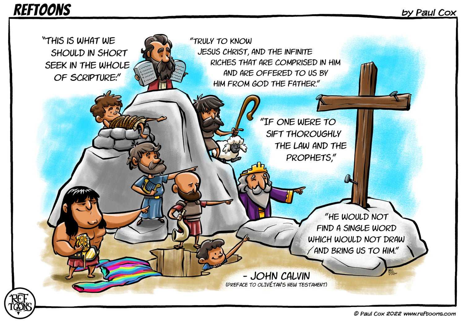 Pointing To Christ – RefToons