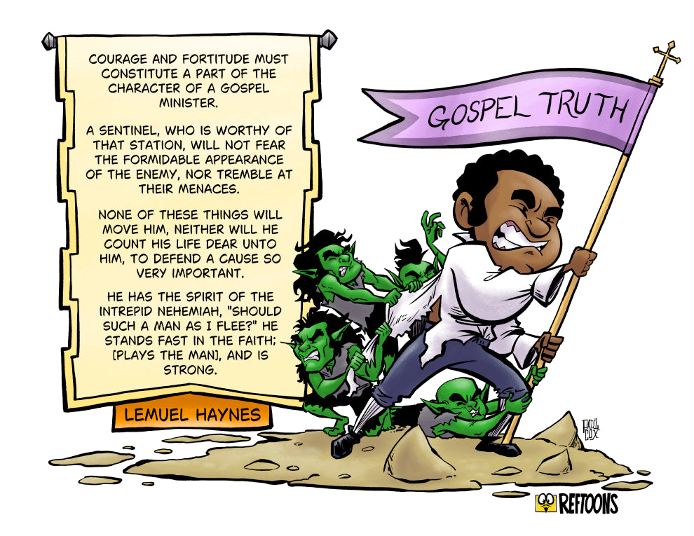PRINT: Lemuel Haynes - Gospel Minister – RefToons