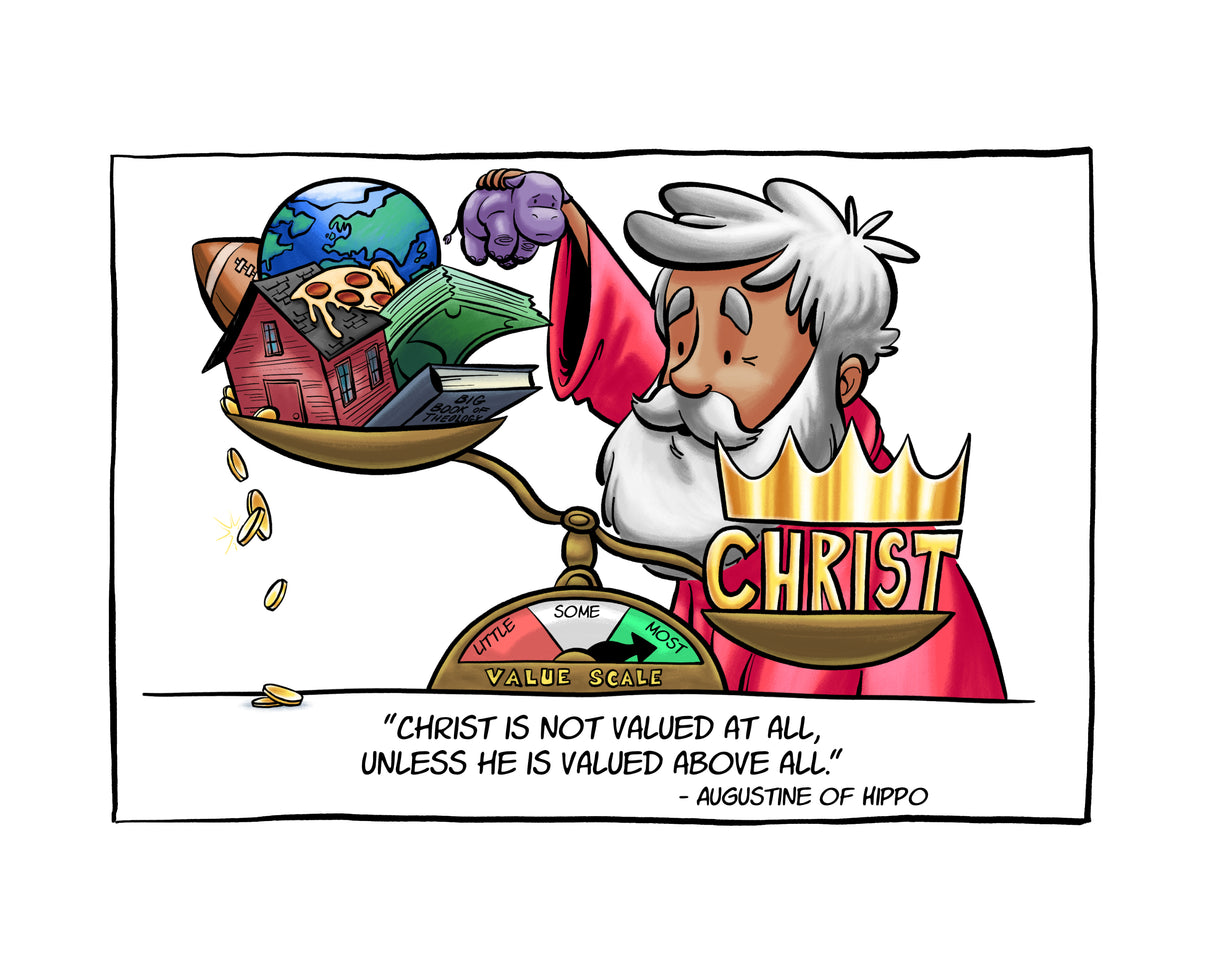 PRINT: Augustine of Hippo Value – RefToons