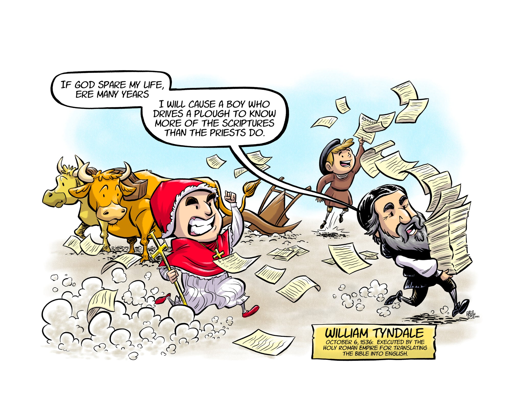 PRINT: Tyndale Plough Boy – RefToons