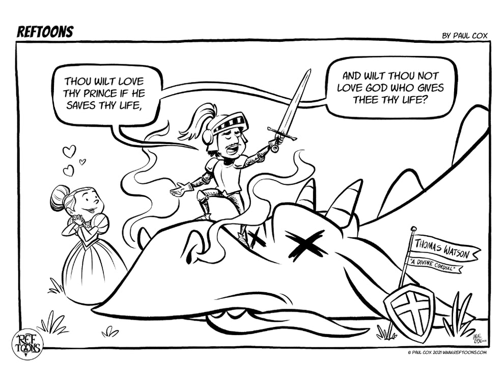 Thomas Watson Dragon Coloring Page PDF – RefToons
