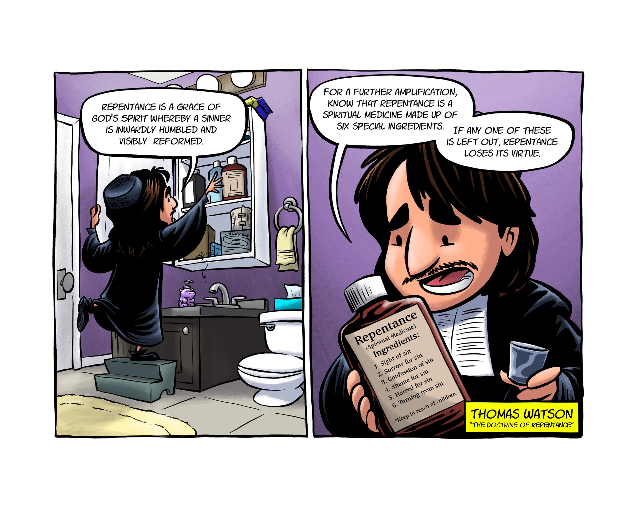 PRINT: Watson Repentance Medication – RefToons