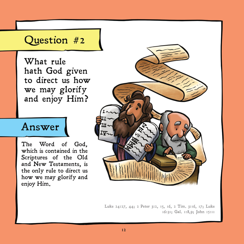 The Illustrated Westminster Catechism (Original English Text) – RefToons